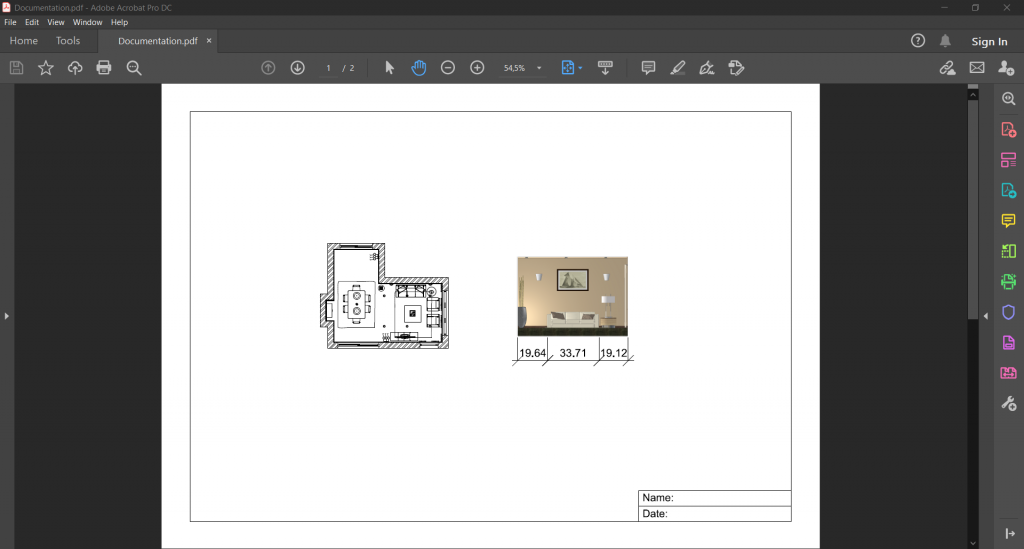 Print plot layouts in a multi-page PDF – ARCHLine.XP